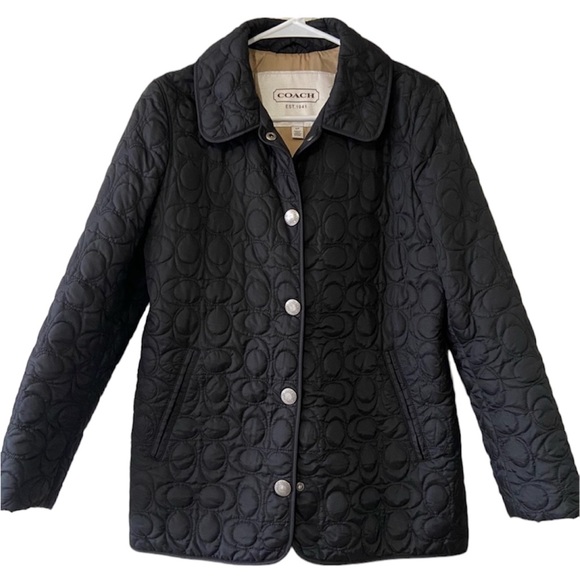 Coach | Jackets & Coats | Coach Signature C Quilted Jacket | Poshmark